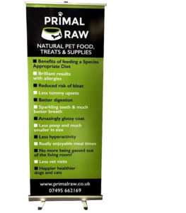 Pull-up Roller Banner – Fizzwig Designs – Ipswich Design & Print